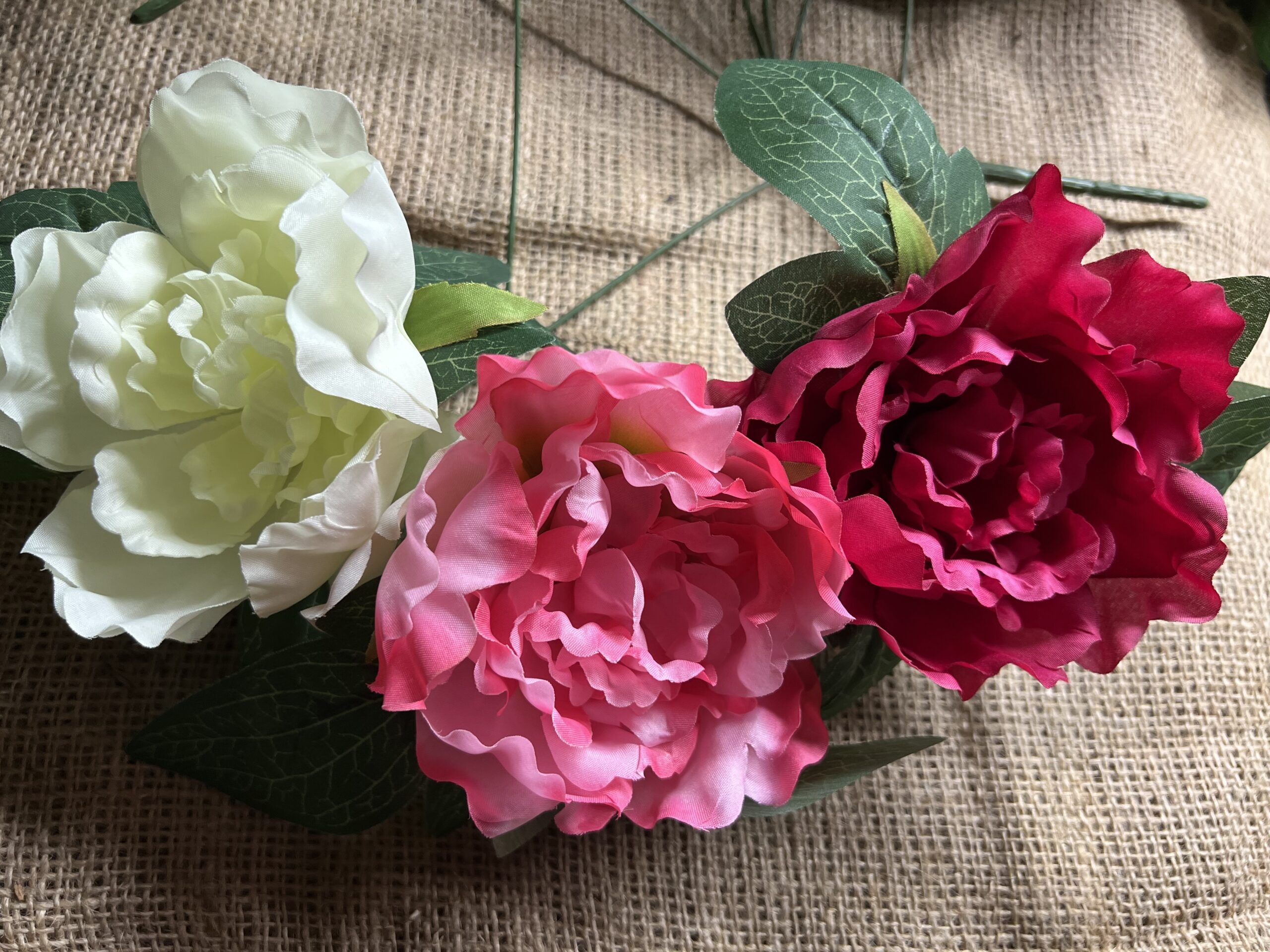Large peonies - Build-a-Wreath