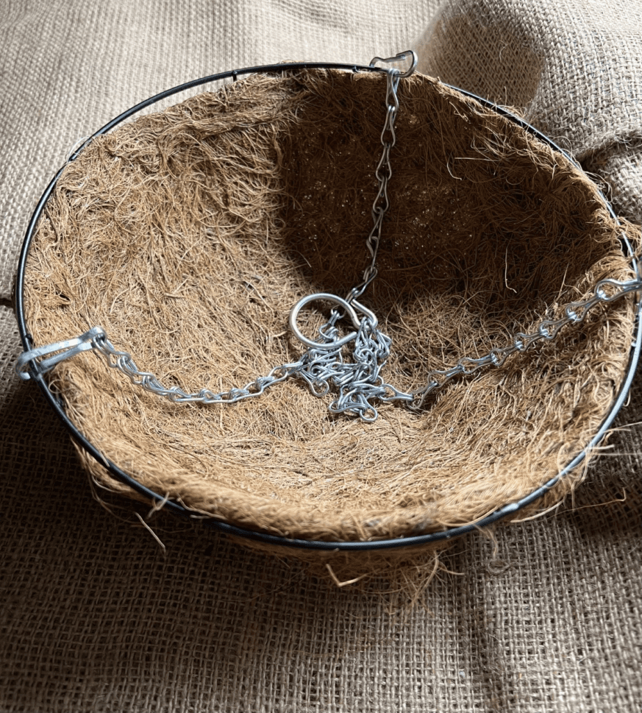 Medium metal frame Hanging Basket - Build-a-Wreath